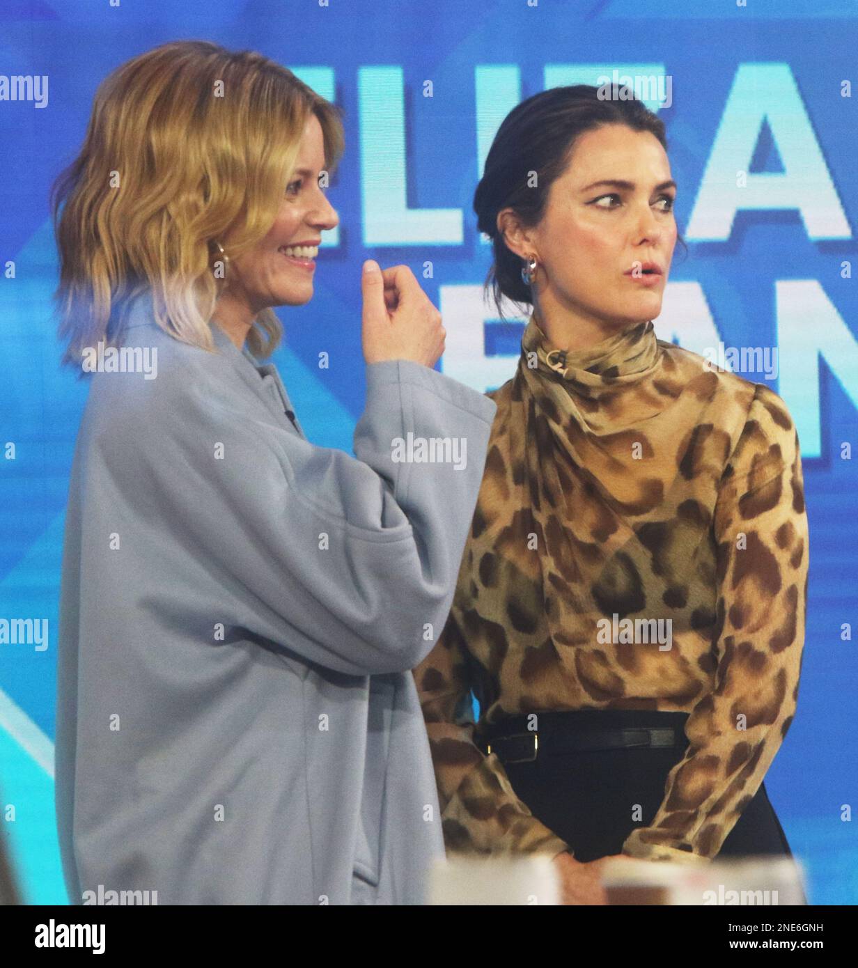Elizabeth Banks, Keri Russell sur aujourd'hui Show pour parler du nouveau film cocaïne Bear à ...