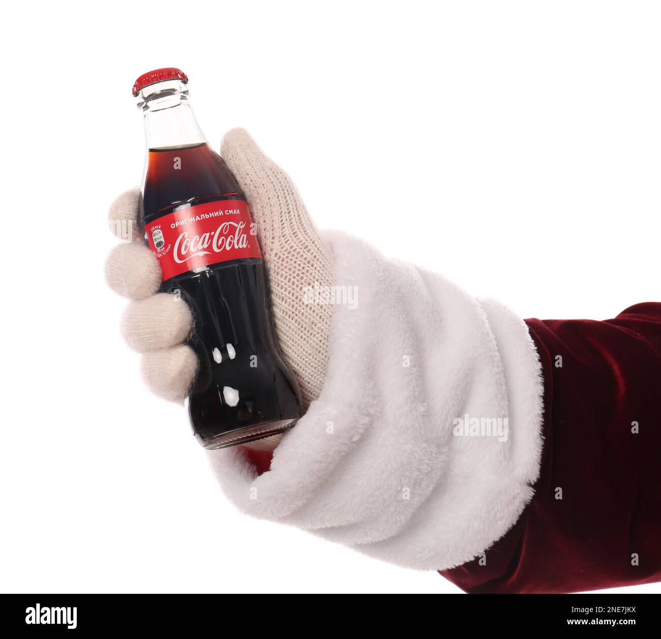Coca cola man Banque d'images détourées - Alamy