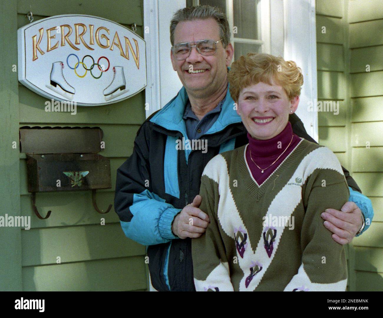 FILE - This Feb. 10, 1994 file photo shows Daniel and Brenda Kerrigan ...