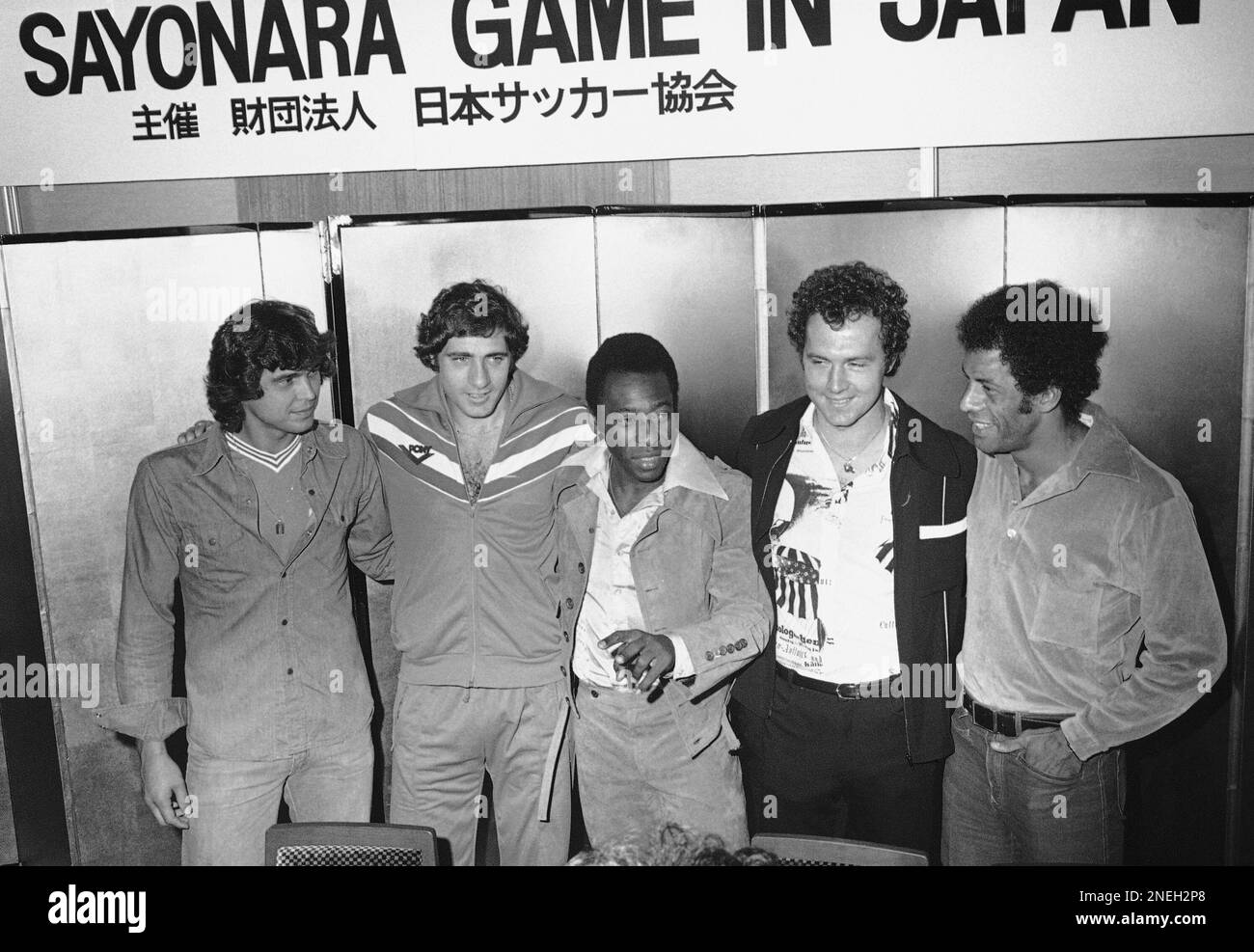 From left during a press conference at a Hotel in Tokyo on Friday, Sept ...