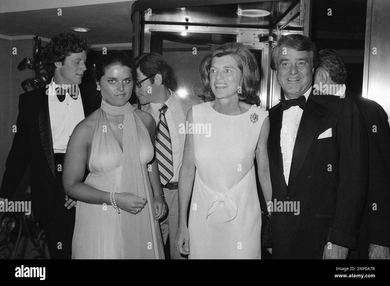 The Shriver family arrives at Cotillion Room and Ballroom, New York’s ...