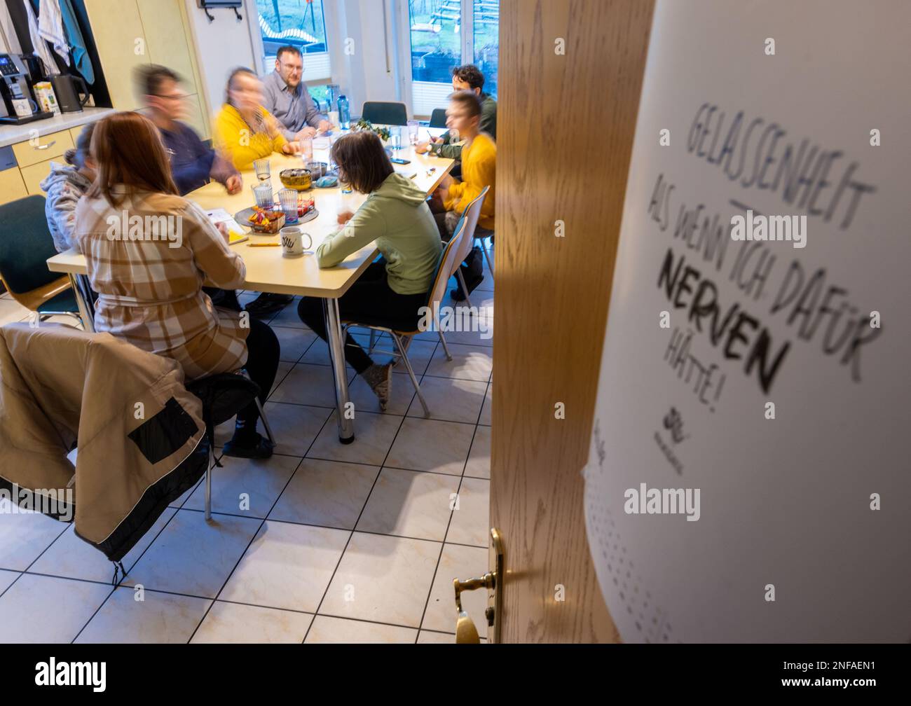 Travail de la famille albert schweitzer Banque de photographies et d ...