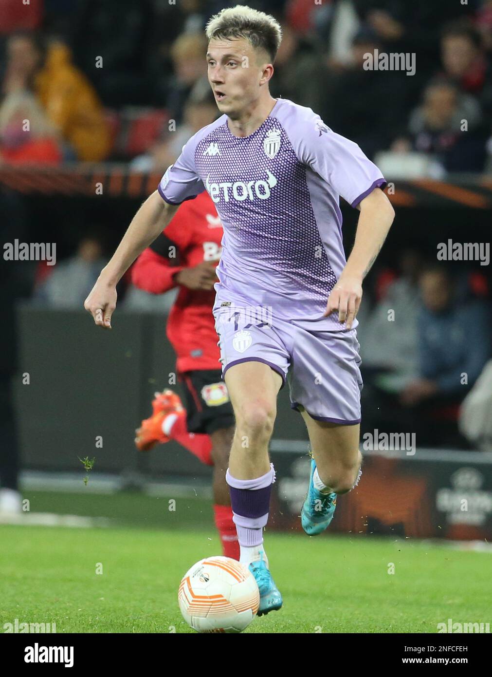 Aleksandr Golovin d'AS Monaco lors de l'UEFA Europa League, Play-off ...