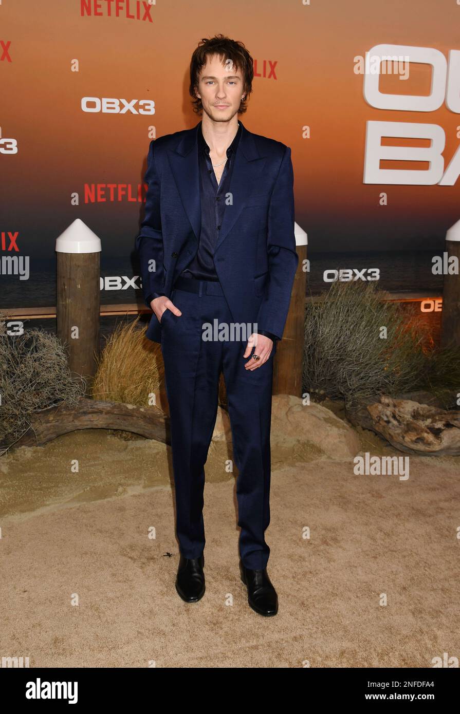 LOS ANGELES, CALIFORNIE - FÉVRIER 16 : Drew Starkey assiste à la ...