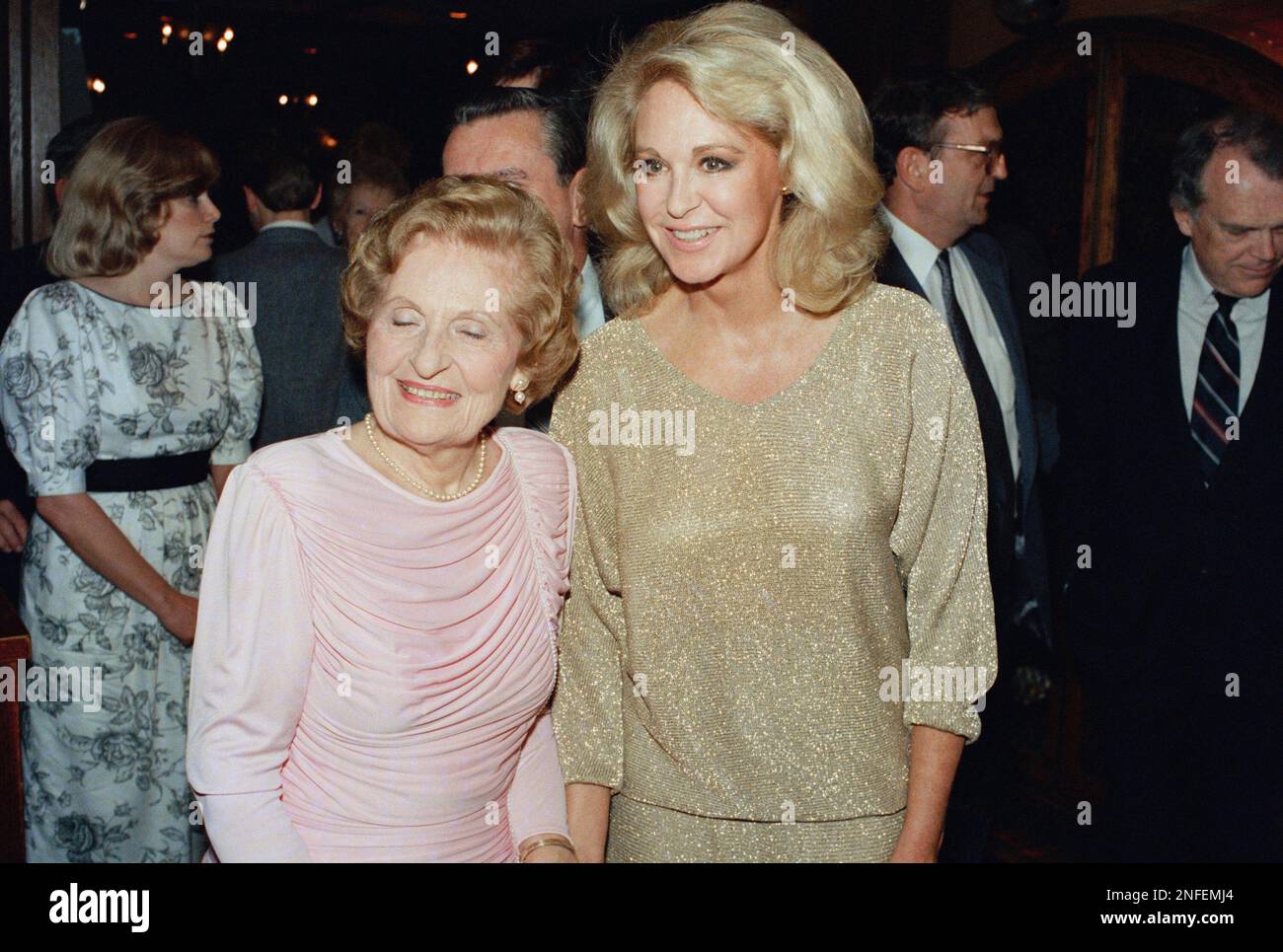 Luella Hennessy-Donovan, left, a longtime nurse for the Kennedy family ...