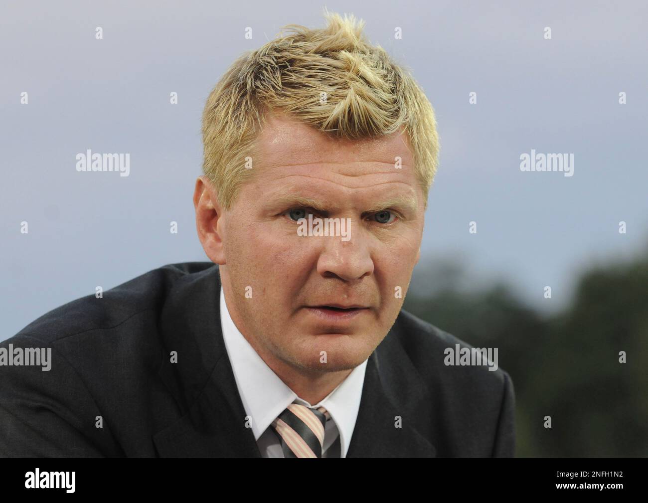 Former German soccer player Stefan Effenberg, pictured prior to the ...