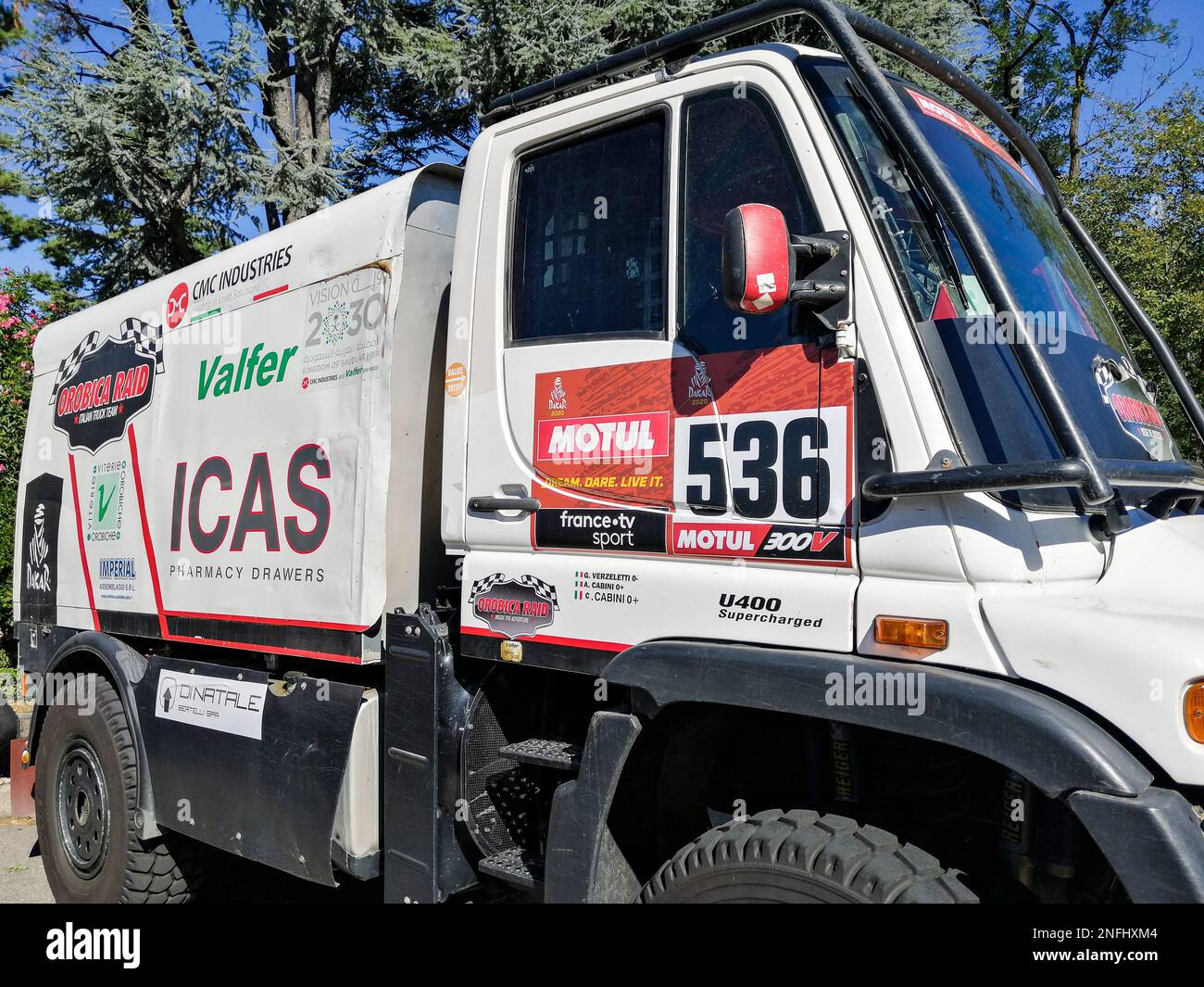 Italie, Legnano, 'Cera una volta la Parigi-Dakar, autrefois il y avait ...