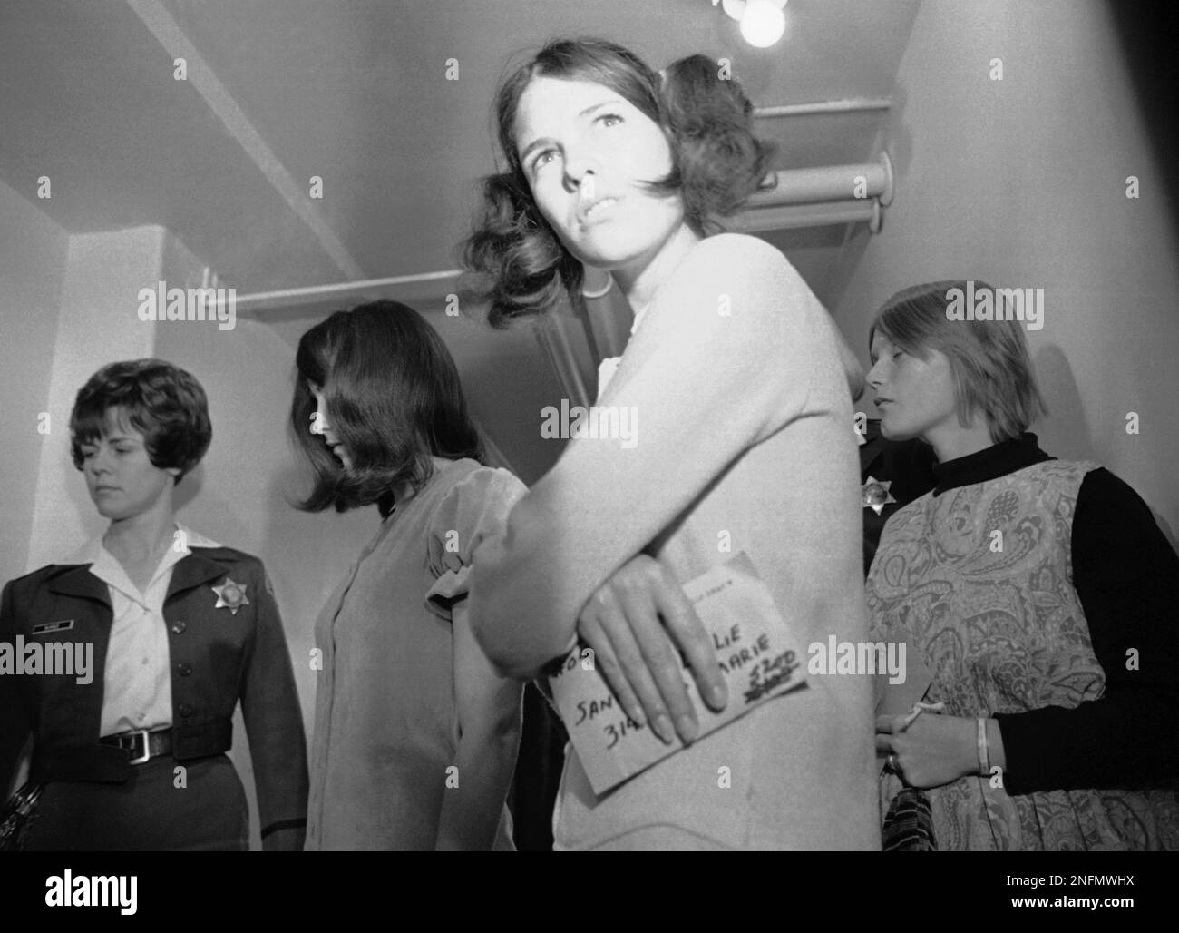 Three young woman, indicted by a Los Angeles Grand Jury for murder ...