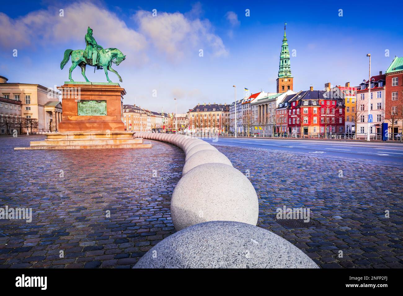 Christianborg slotsplads Banque de photographies et d’images à haute ...