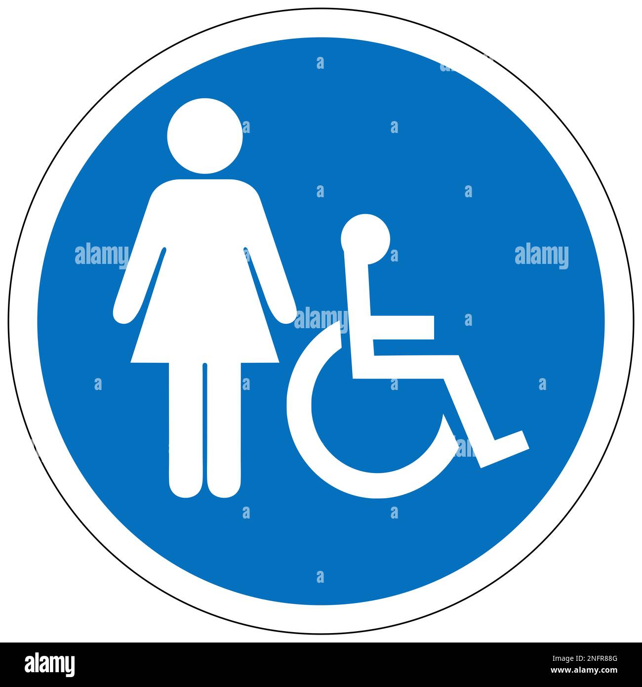 Symbole de toilette des femmes Banque de photographies et d’images à ...