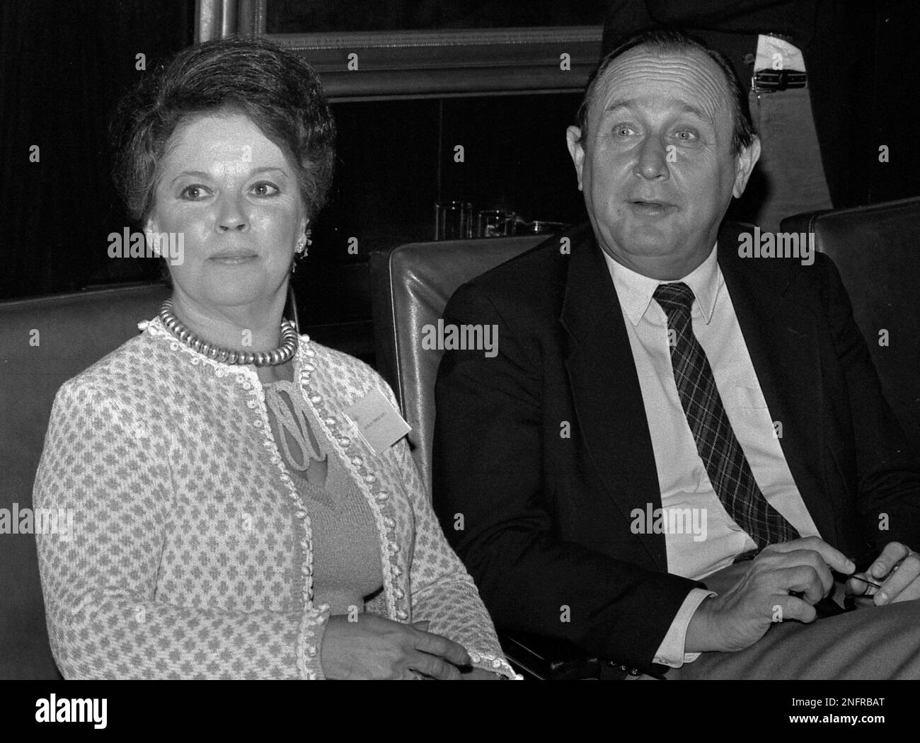 Shirley Temple, U.S. ambassador to Ghana and former child actress, sits ...