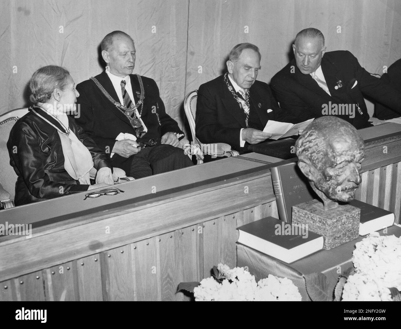 Prof. Dr. Lise Meitner, the Swedish noted woman scientist, who assisted ...