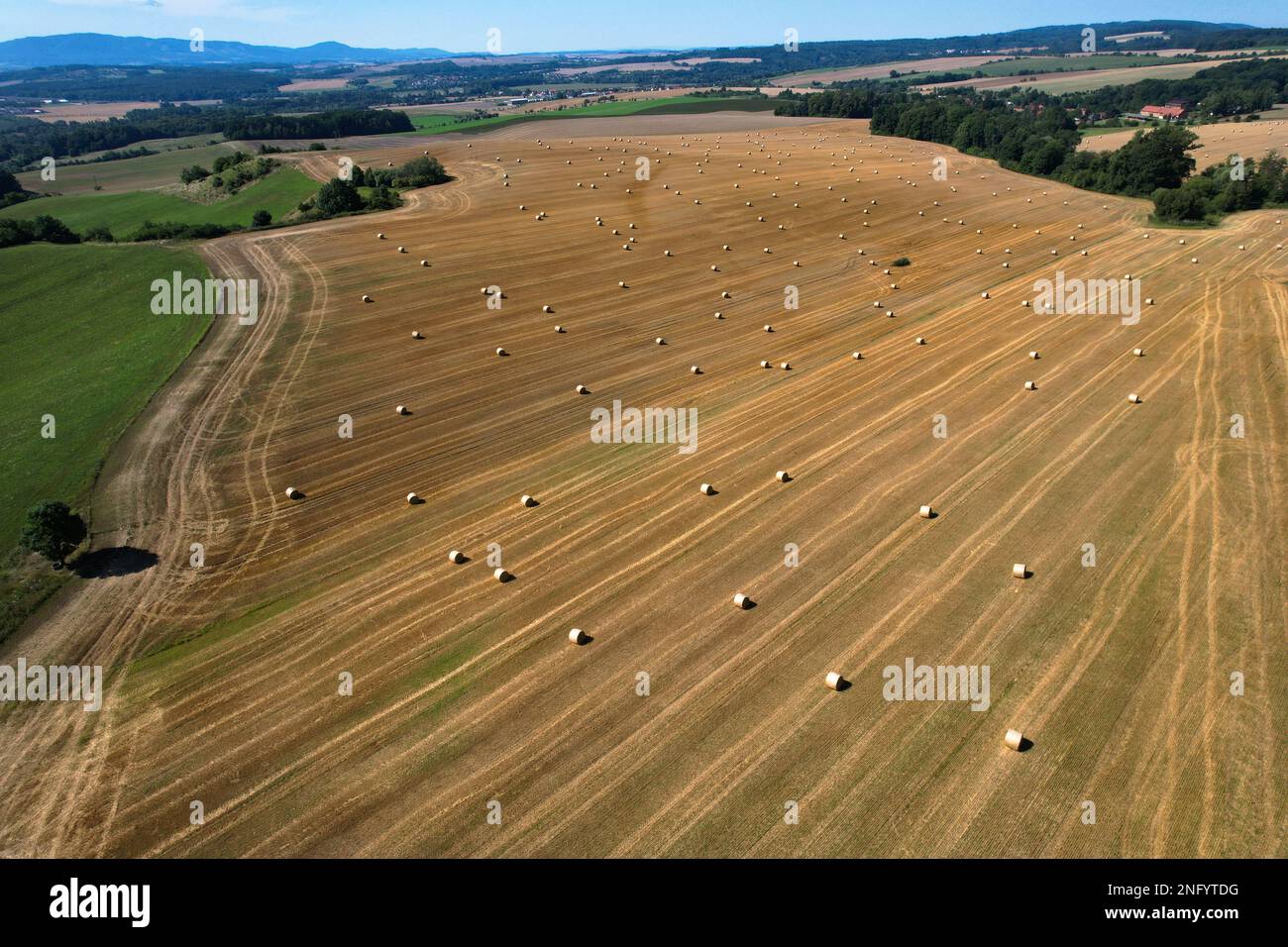 Antenne De Champ De Ferme