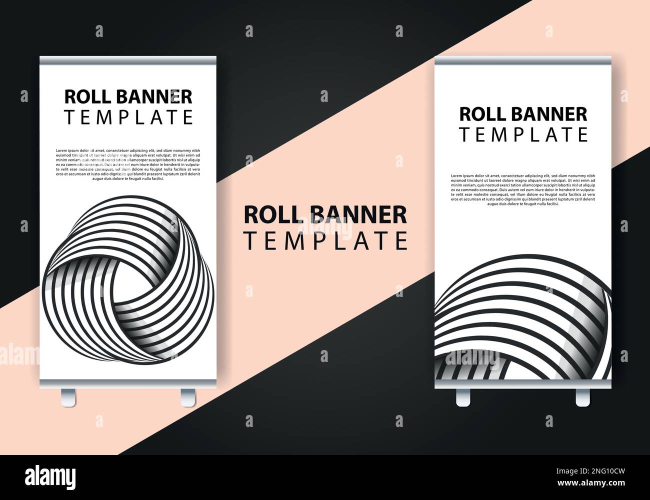 Affichage de l'affiche publicitaire de la page du magazine Banque de ...