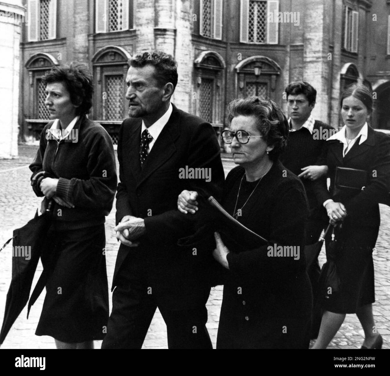 Edoardo Luciani, brother of late Pope John Paul I, is pictured while he ...