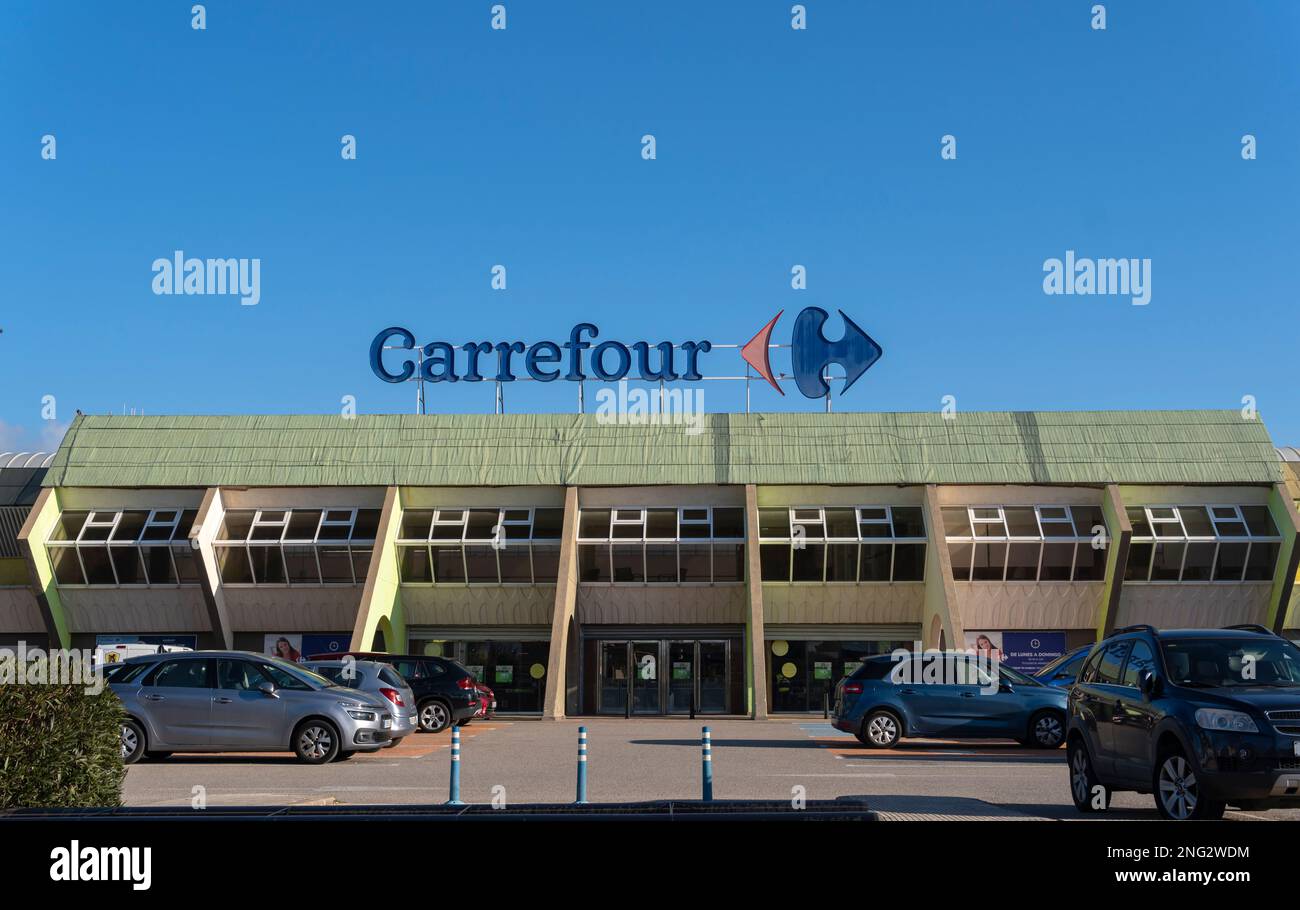 Logo carrefour hypermarket Banque de photographies et d’images à haute ...