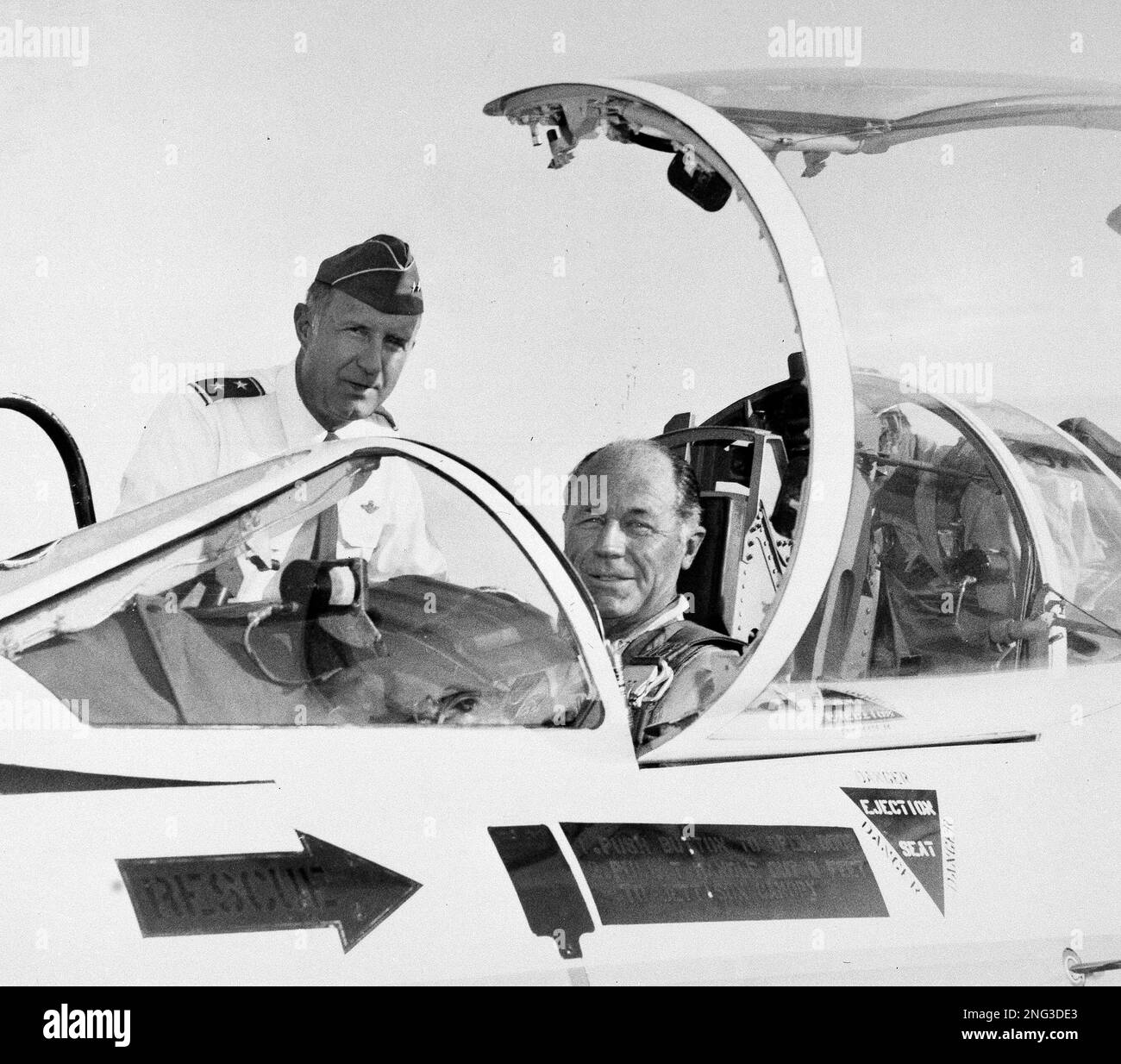 The first man to break the sound barrier, retired Air Force Brig. Gen ...