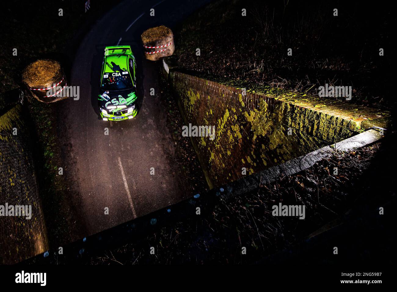 Bethune, France. 17th févr. 2023. 28 GUERIN Gary, LECOMTE Jordanie ...