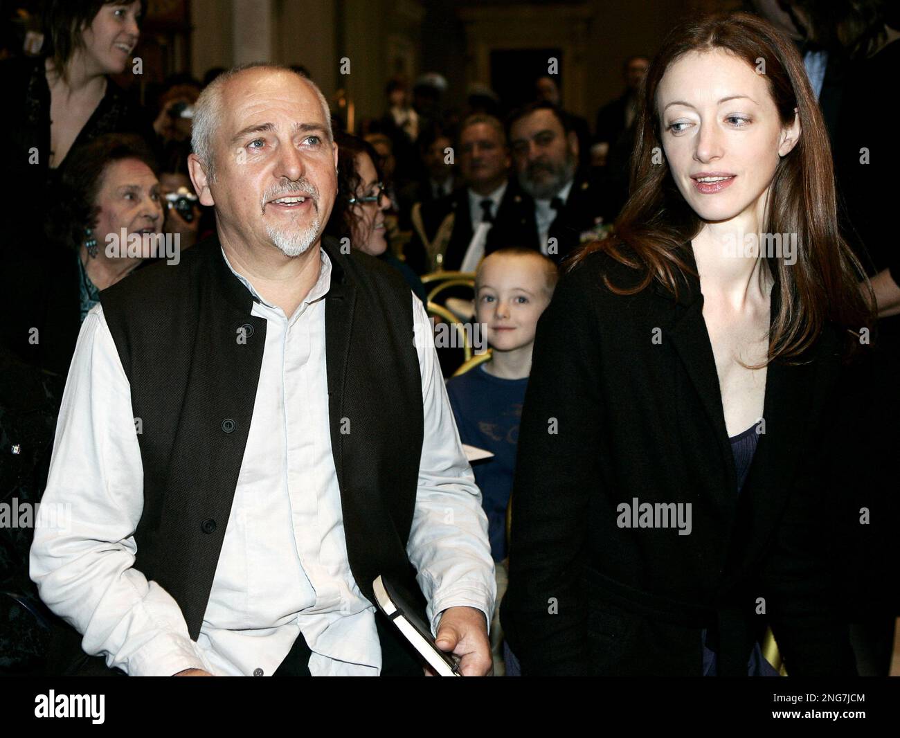British singer and former Genesis group founder Peter Gabriel arrives ...