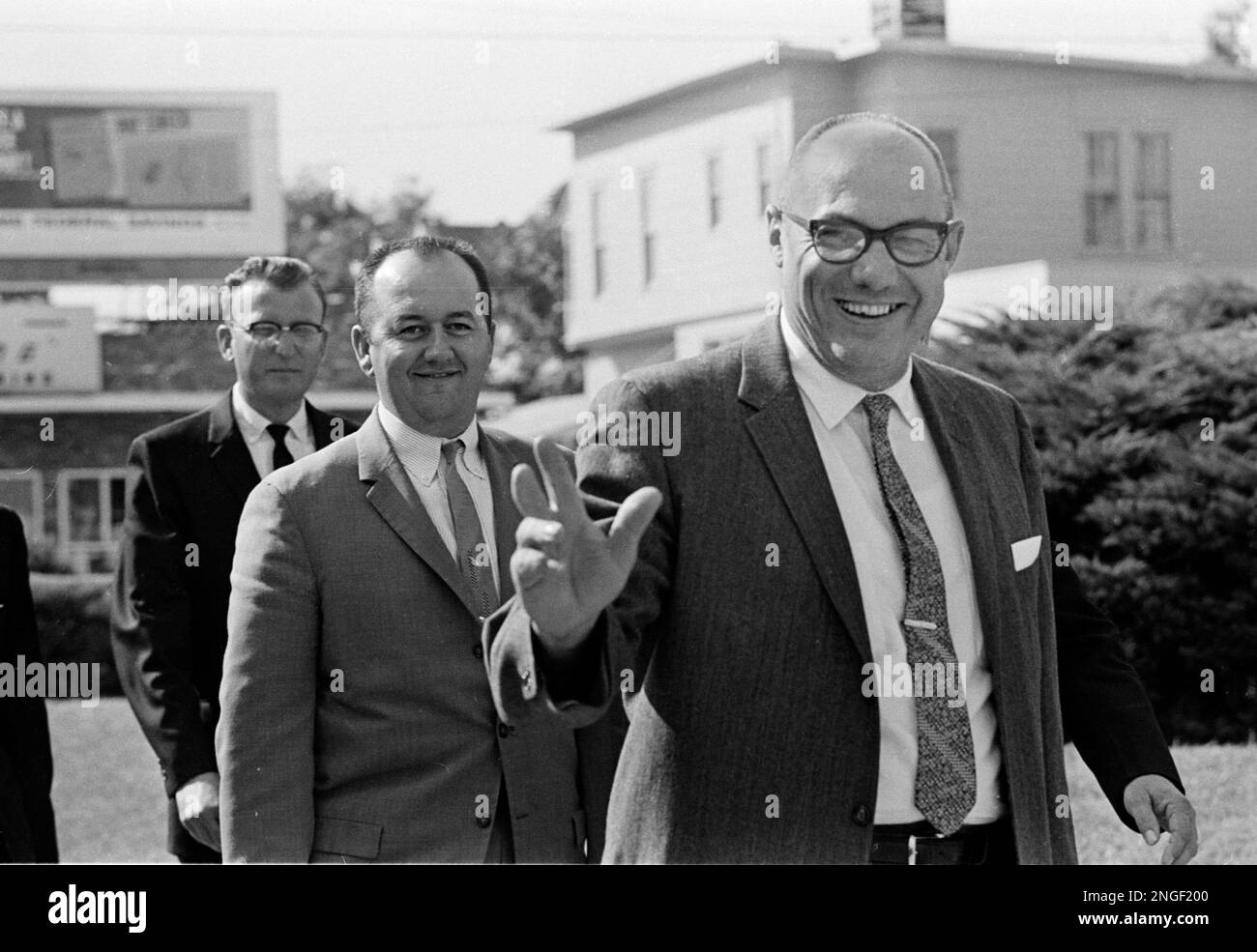 Neshoba County Sheriff Lawrence Rainey, right, and deputy Cecil Price ...