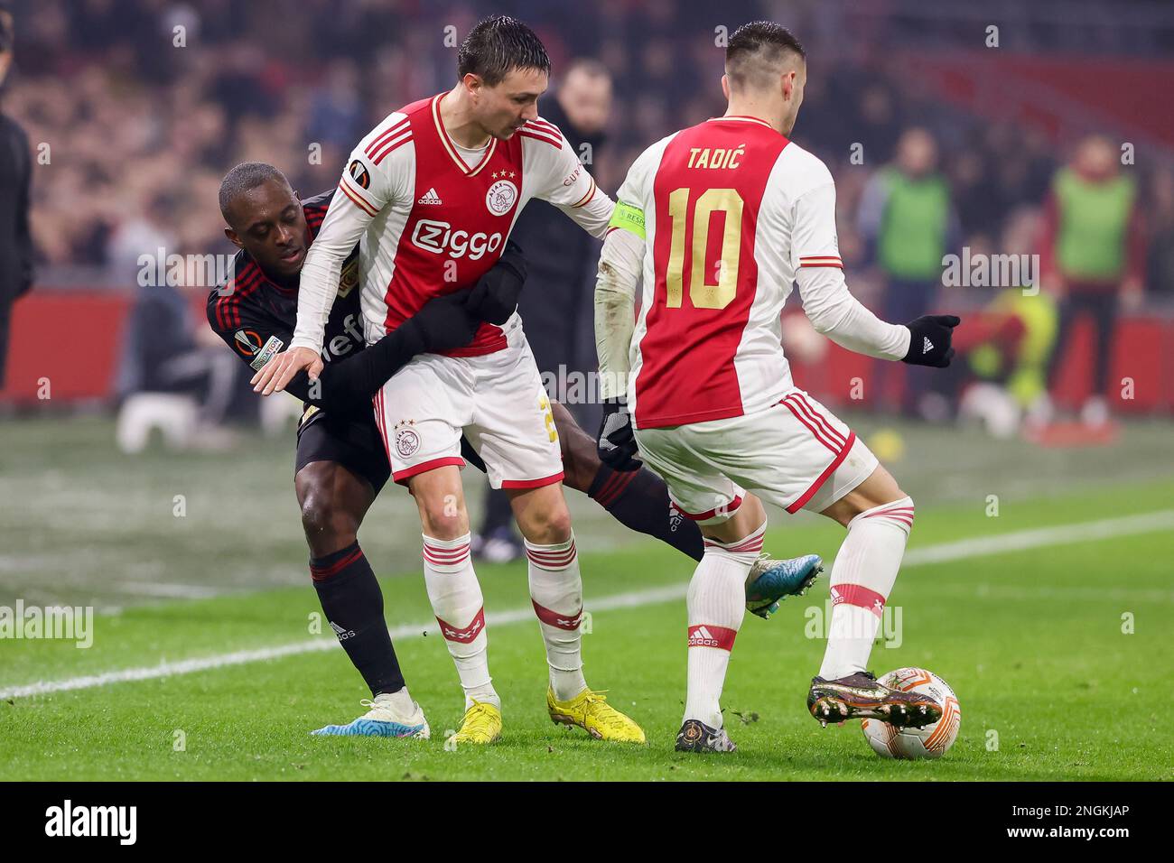 16-02-2023: Sport: Ajax / Union Berlin AMSTERDAM, PAYS-BAS - FÉVRIER 16 ...