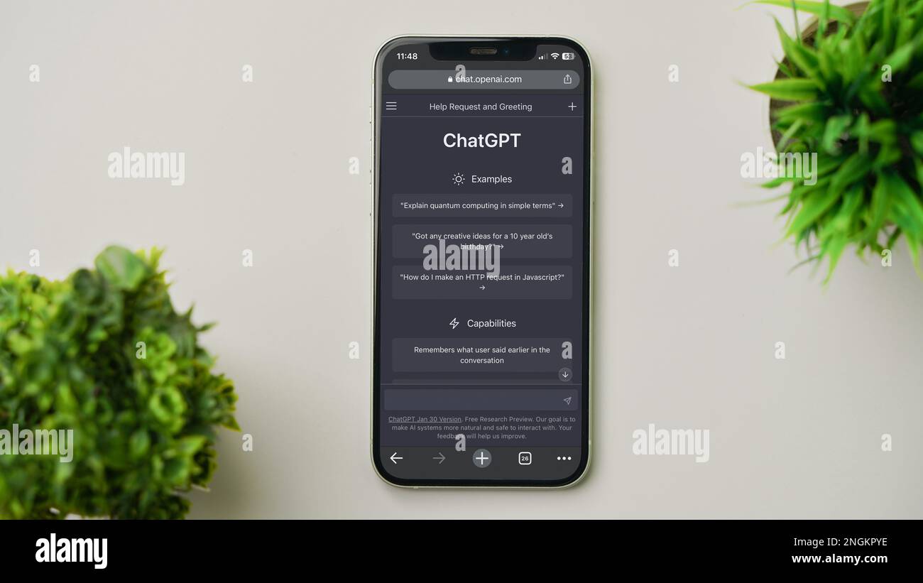 ChatGPT est un chatbot développé et lancé par OpenAI Photo Stock - Alamy ChatGPT est un chatbot développé et lancé par OpenAI Photo Stock - Alamy