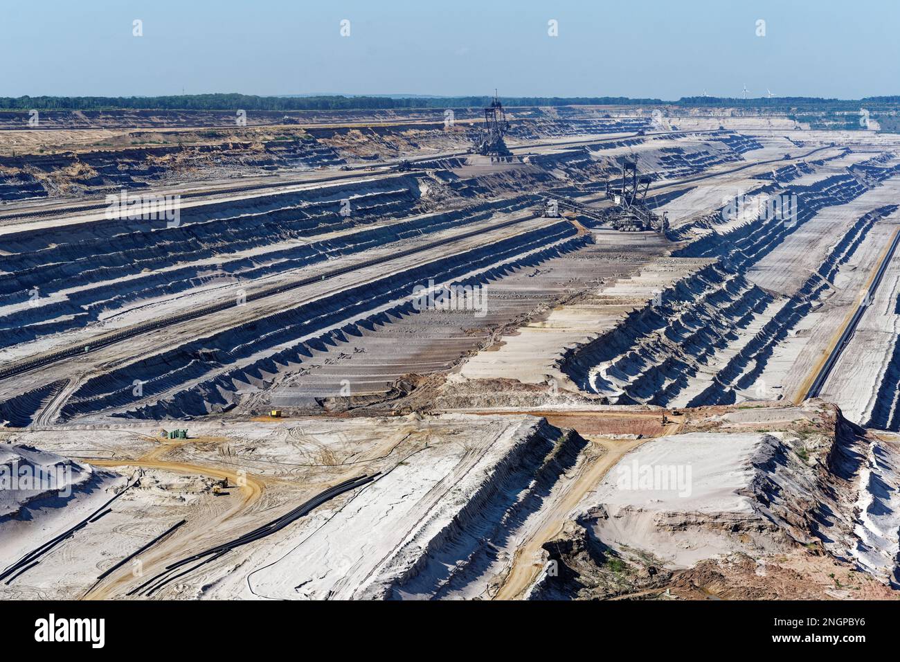 Plus grande mine à ciel ouvert en allemagne Banque de photographies et ...