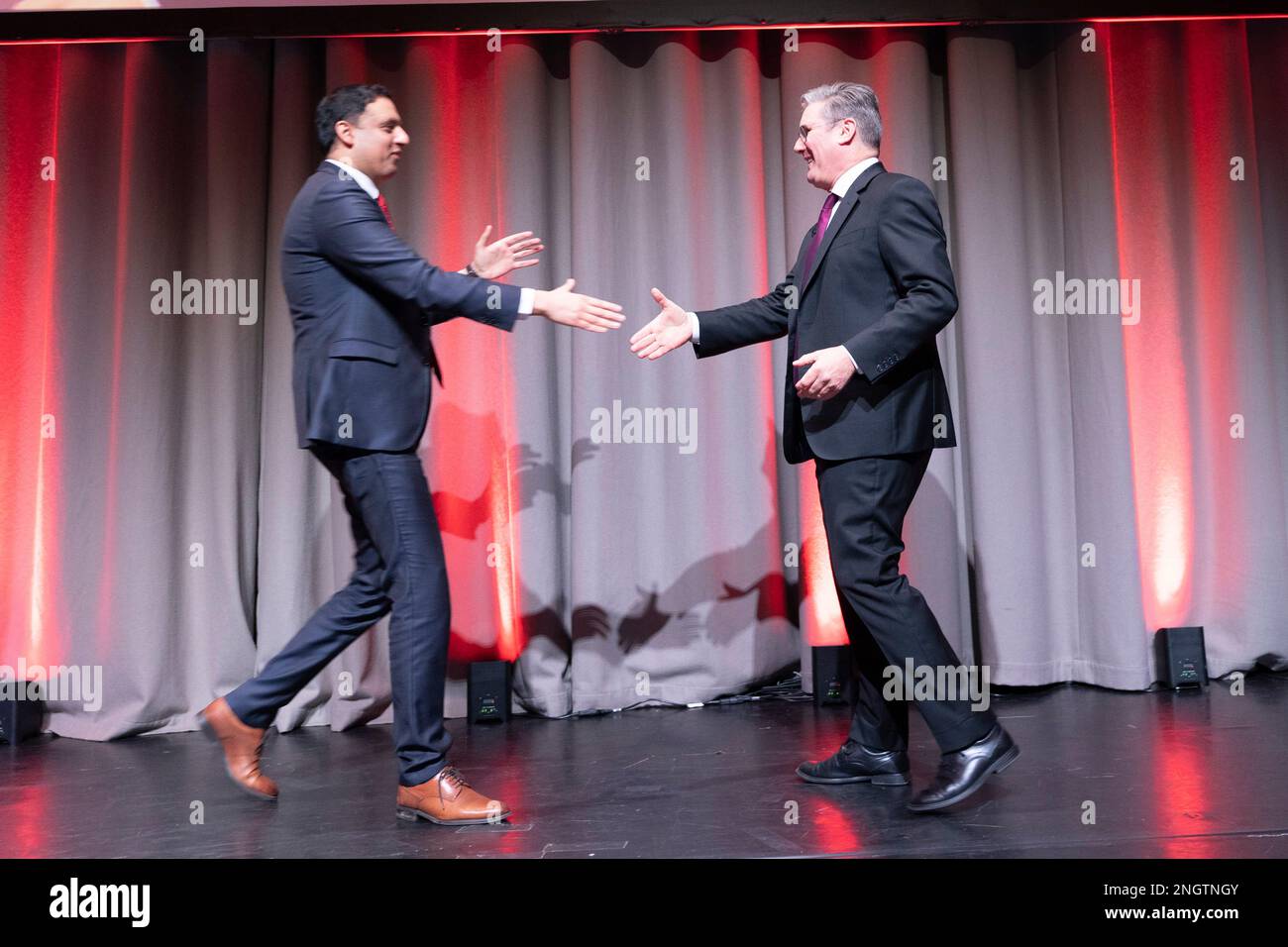 Édimbourg, Écosse, Royaume-Uni. 19 février 2023. Sir Keir Starmer ...