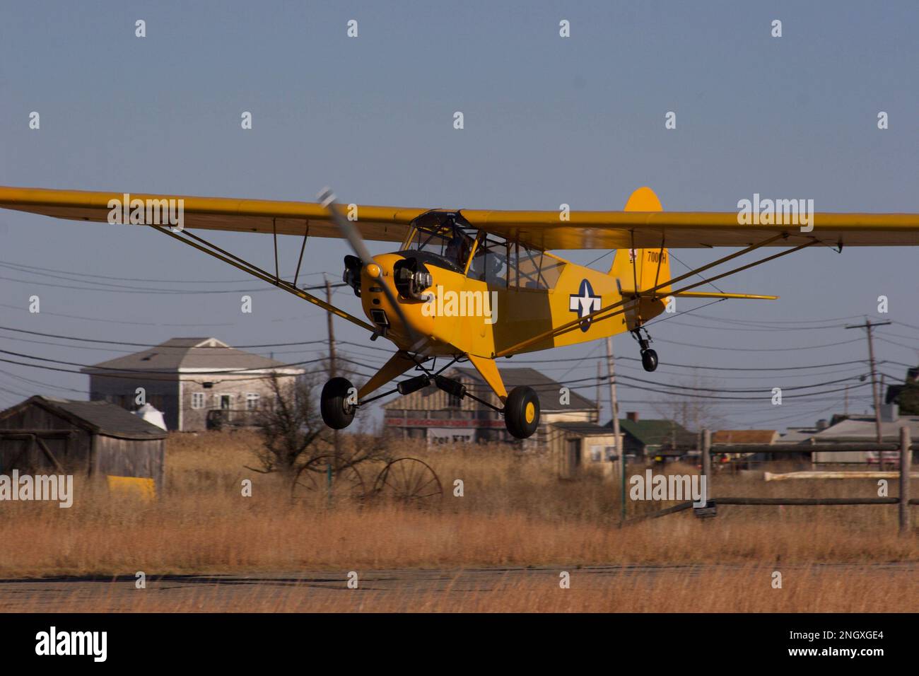 Piper L4 Grasshopper , J3 Piper Cub Photo Stock - Alamy