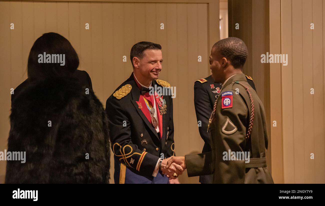 ÉTATS-UNIS Le colonel de l'armée Daniel C. Gibson, commandant de la ...