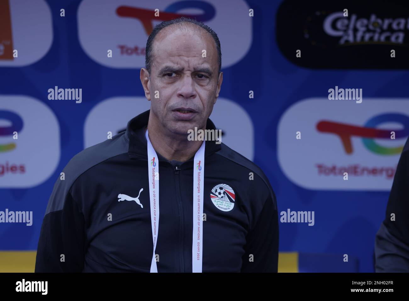 Égypte, le Caire, 19 février 2023 - entraîneur-chef MAHMOUD SAYED GABER ...