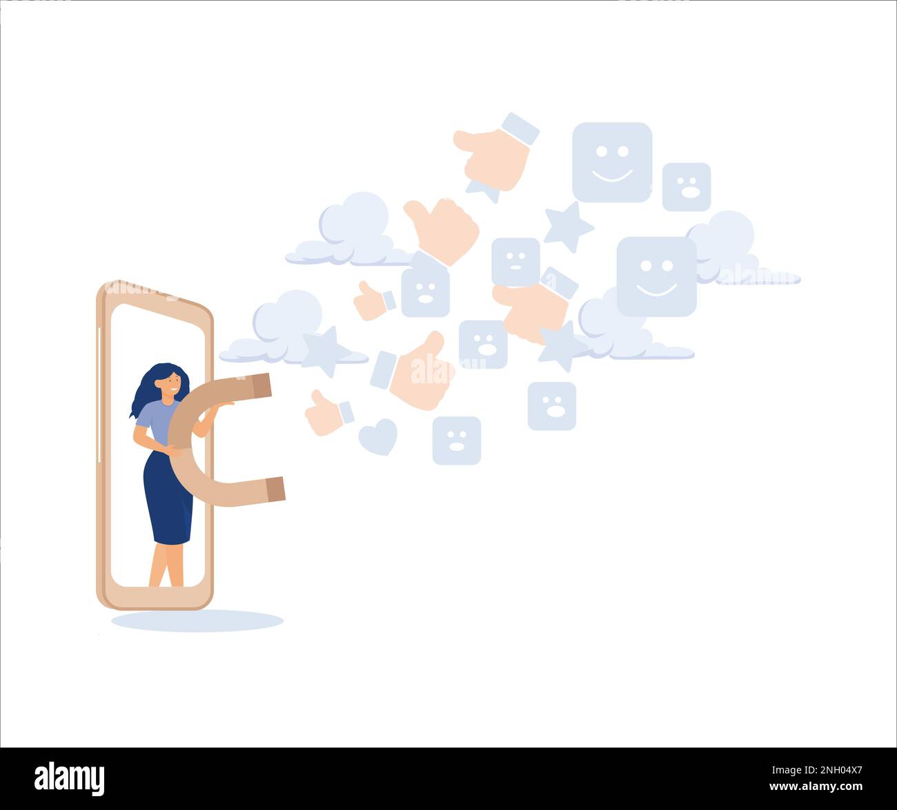 Marketing emoji Banque d'images vectorielles - Alamy