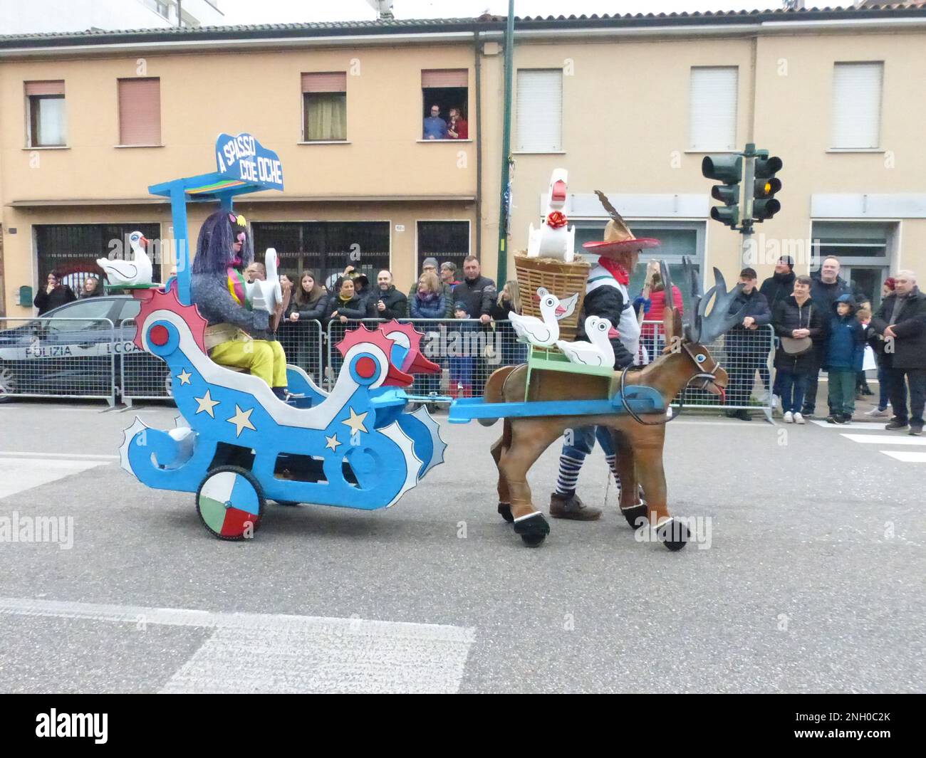 Campo Santa Maria Formosa, Venise, Italie. 19 févr. 2023. Le Carnaval ...