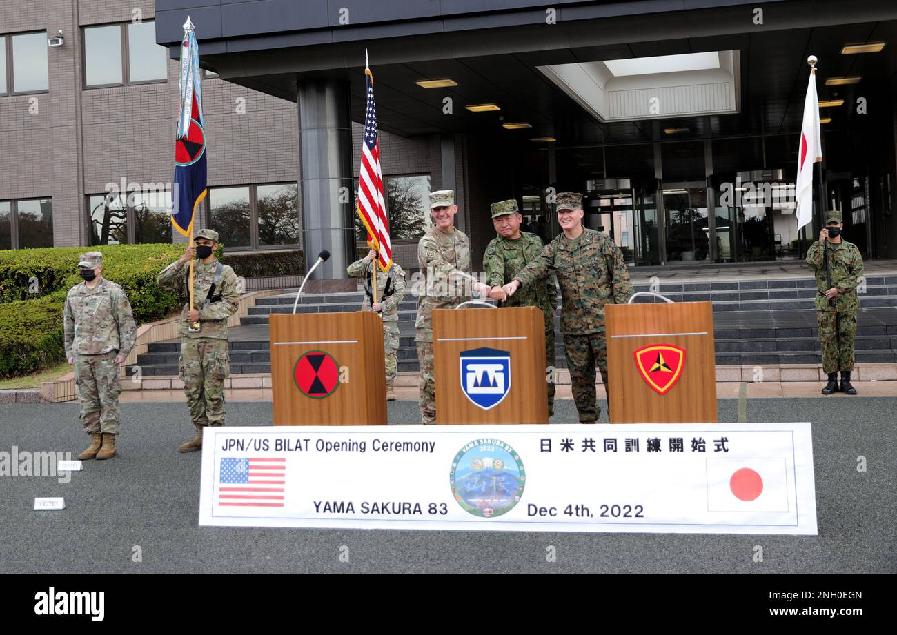 Le Lieutenant Général Ryoji Takemoto Commandant Général De Larmée De