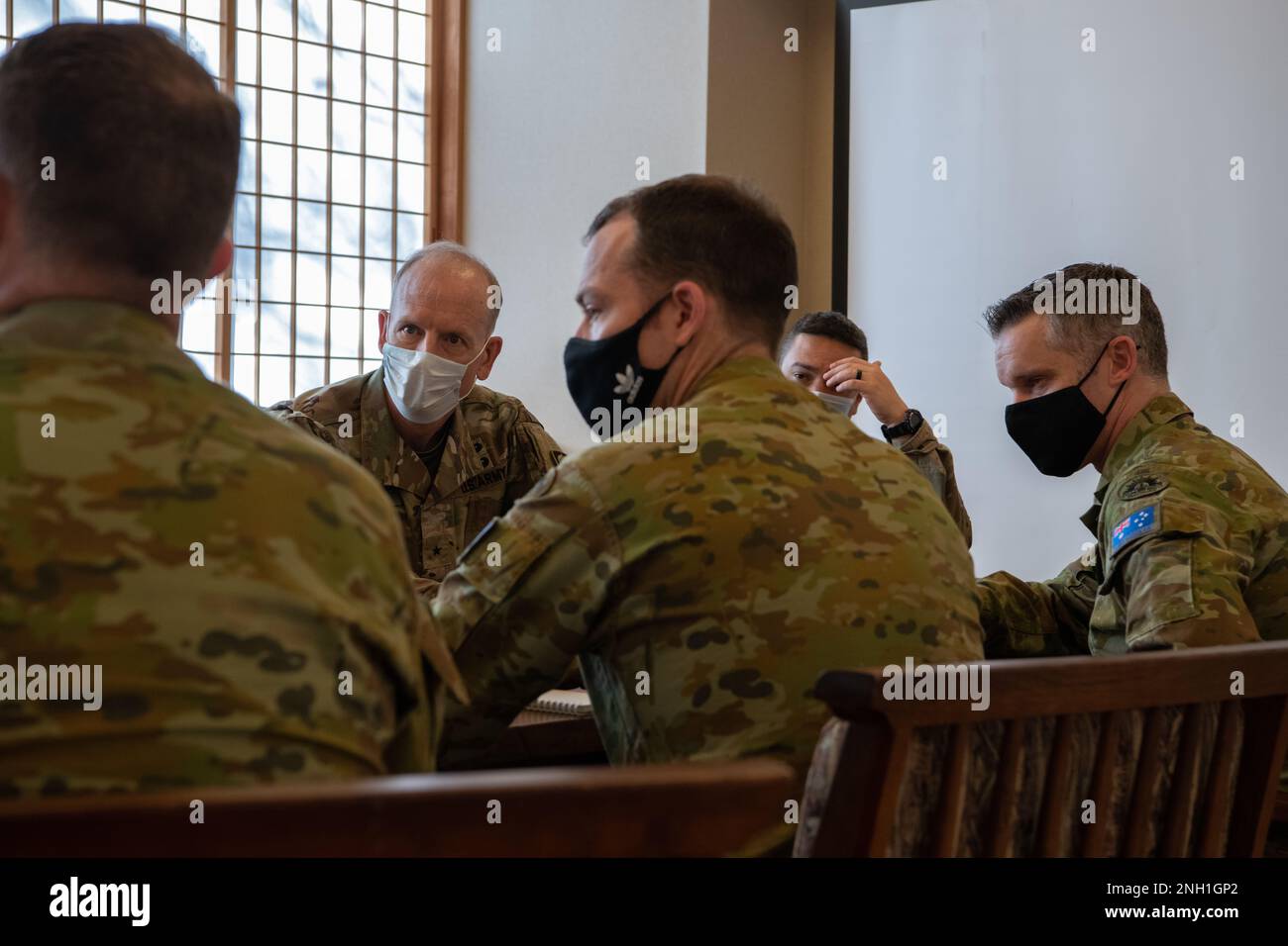 ÉTATS-UNIS Armée Brig. Le général Mark Miles, directeur du Commandement ...