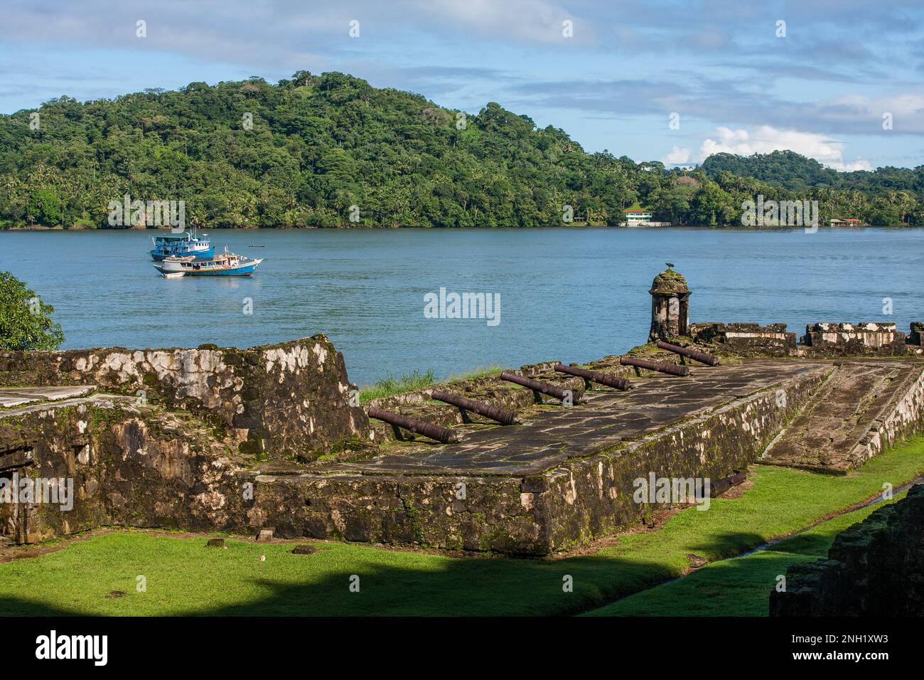 Panama colon province portobelo fort Banque de photographies et d ...