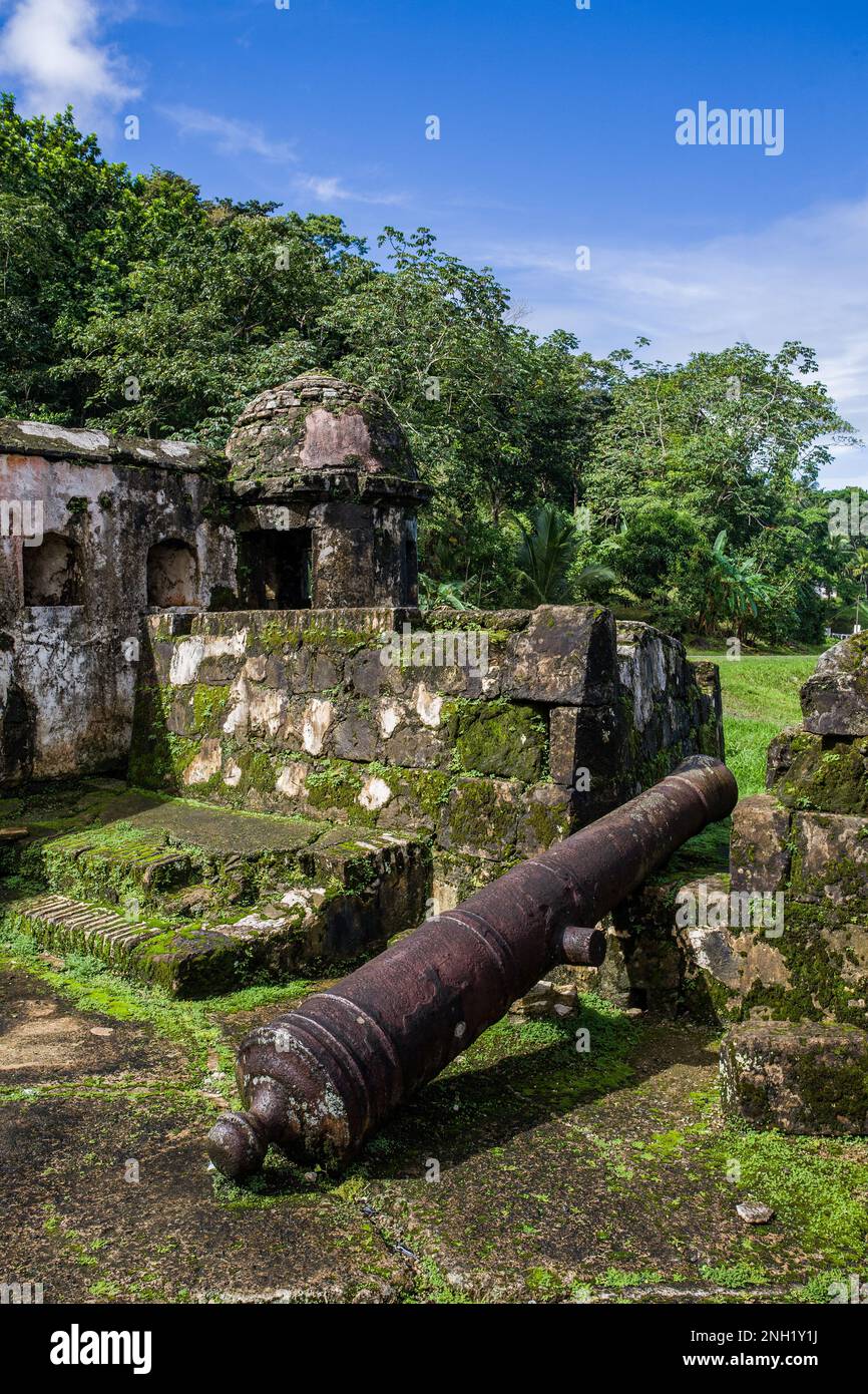 Panama colon province portobelo fort Banque de photographies et d ...