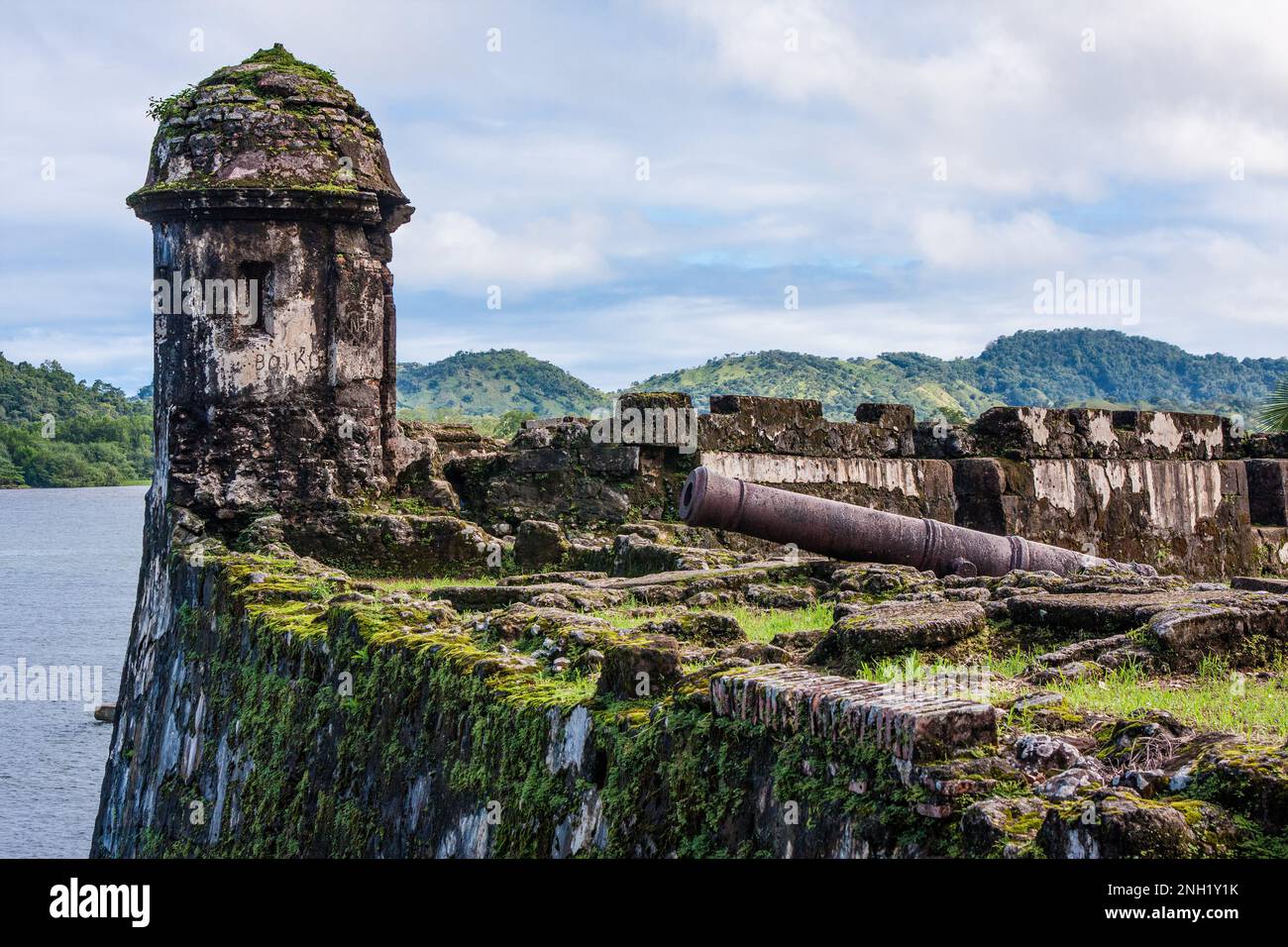 Panama colon province portobelo fort Banque de photographies et d ...