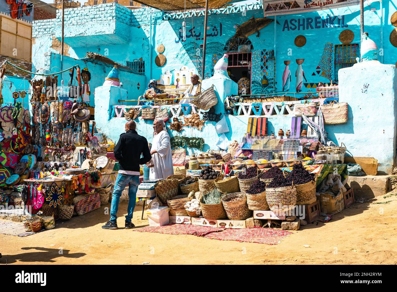 Egypte nubia désert paysage temple Banque de photographies et d’images ...