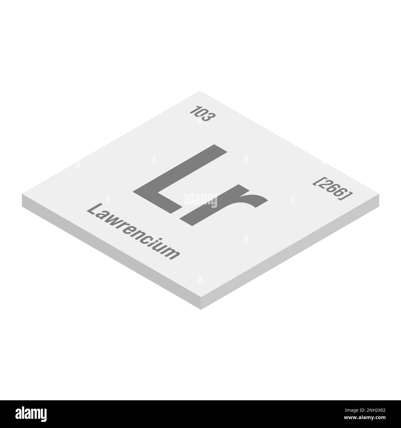 Symbole chimique lr Banque d'images noir et blanc - Alamy