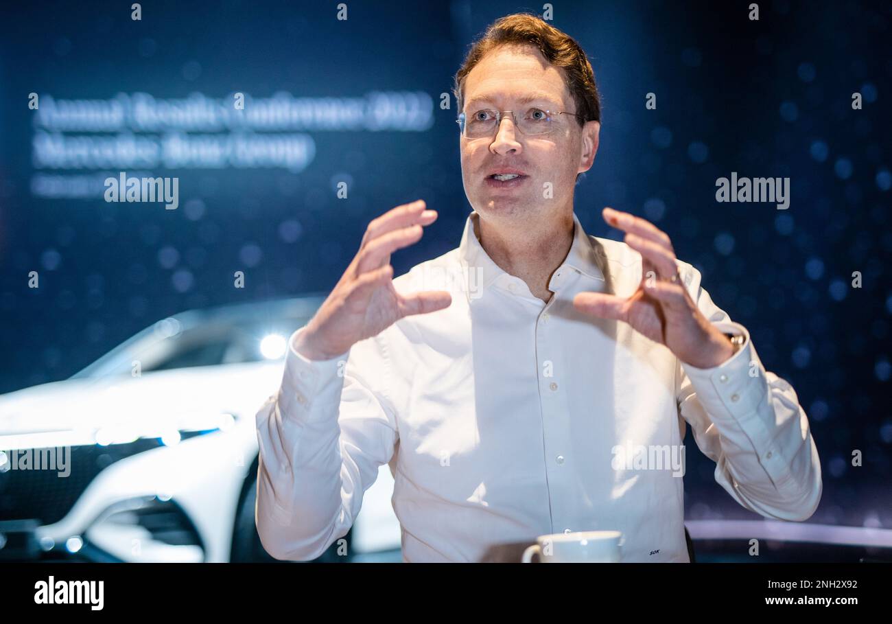 Stuttgart, Allemagne. 17th févr. 2023. OLA Källenius, Président du ...