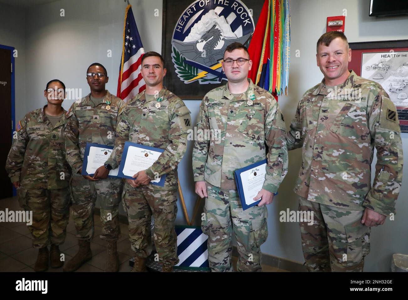 Le colonel David Key, commandant de la Brigade de soutien de la ...
