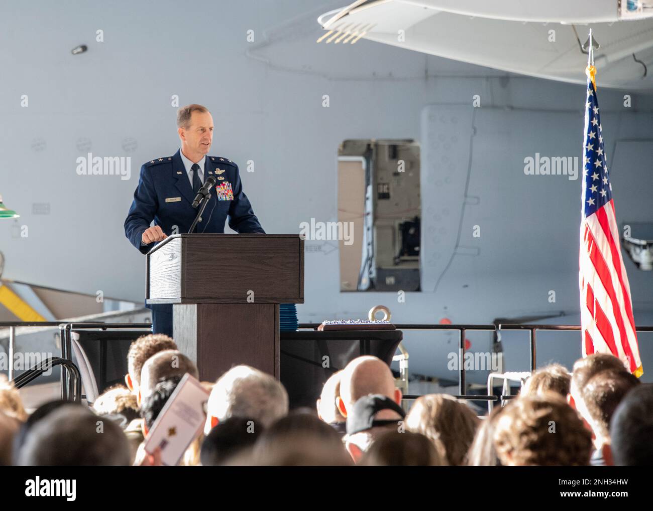 ÉTATS-UNIS Le major général de la Force aérienne Corey Martin ...