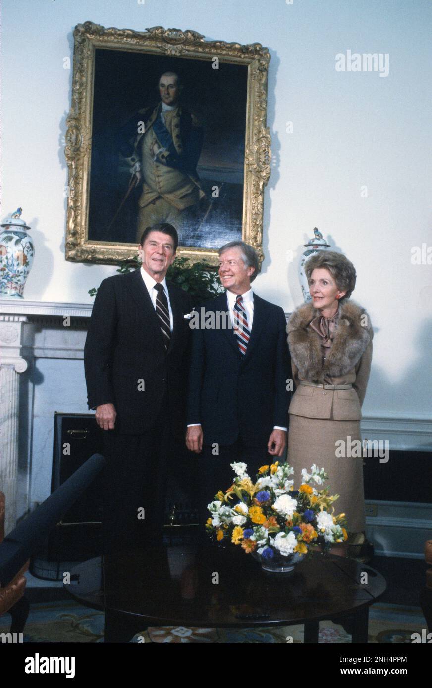 Reagan campaigns 1980 Banque de photographies et d’images à haute ...