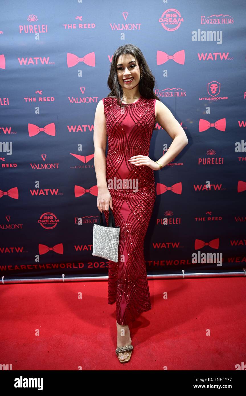 Mona Schafnitzl beim Gala-Event 'nous sommes le monde' im Rahmen der ...