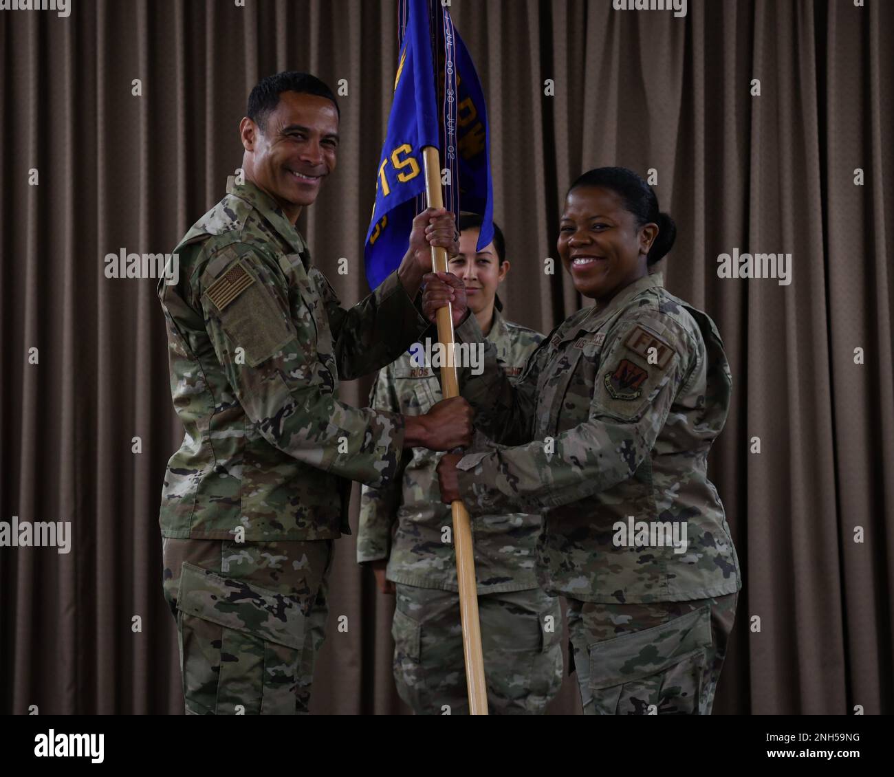 ÉTATS-UNIS Le colonel Timothy Curry de la Force aérienne, commandant de ...