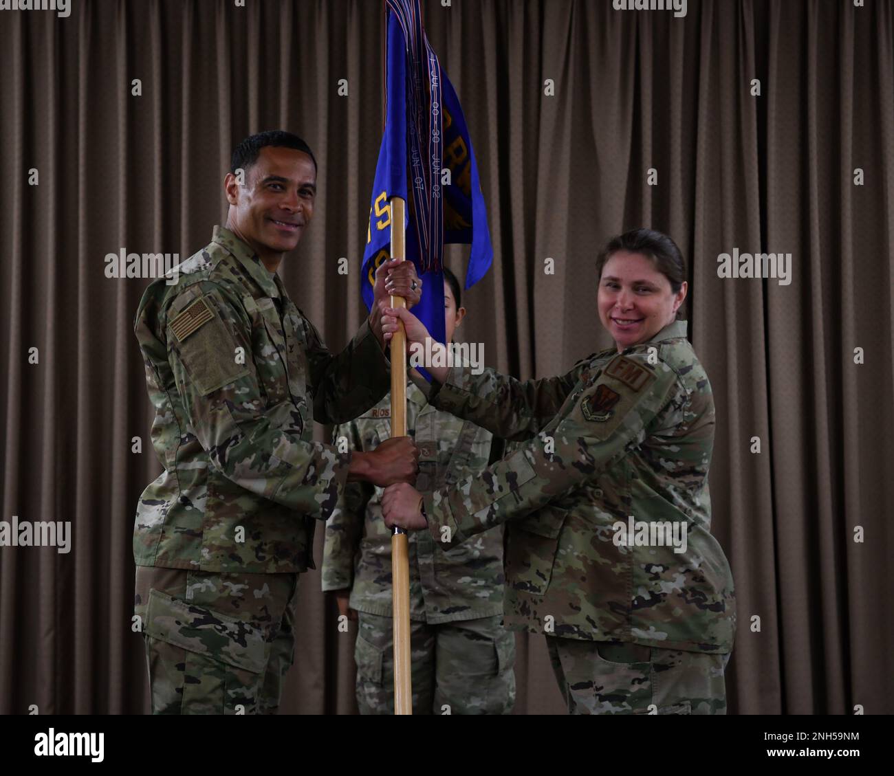 ÉTATS-UNIS Le colonel Timothy Curry de la Force aérienne, commandant de ...