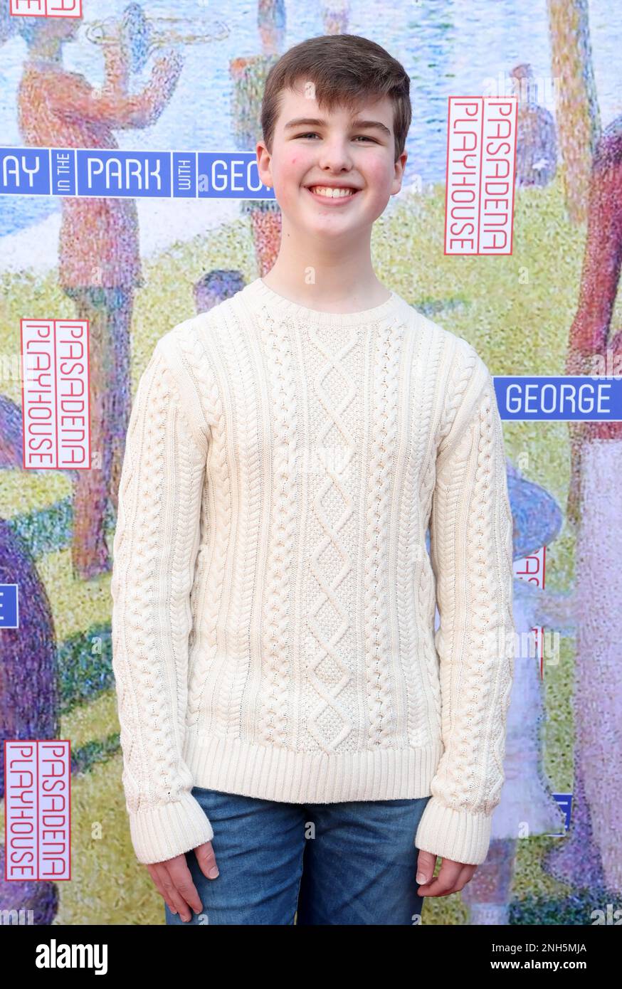 19 février 2023 - Pasadena, Californie - Iain Armitage. La nuit d ...