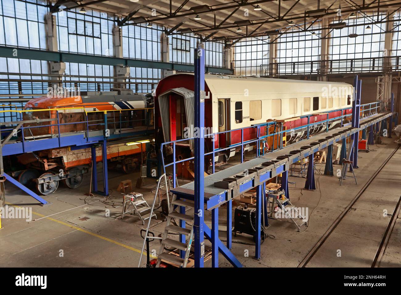 Train compartiment 1960's Banque de photographies et d’images à haute ...