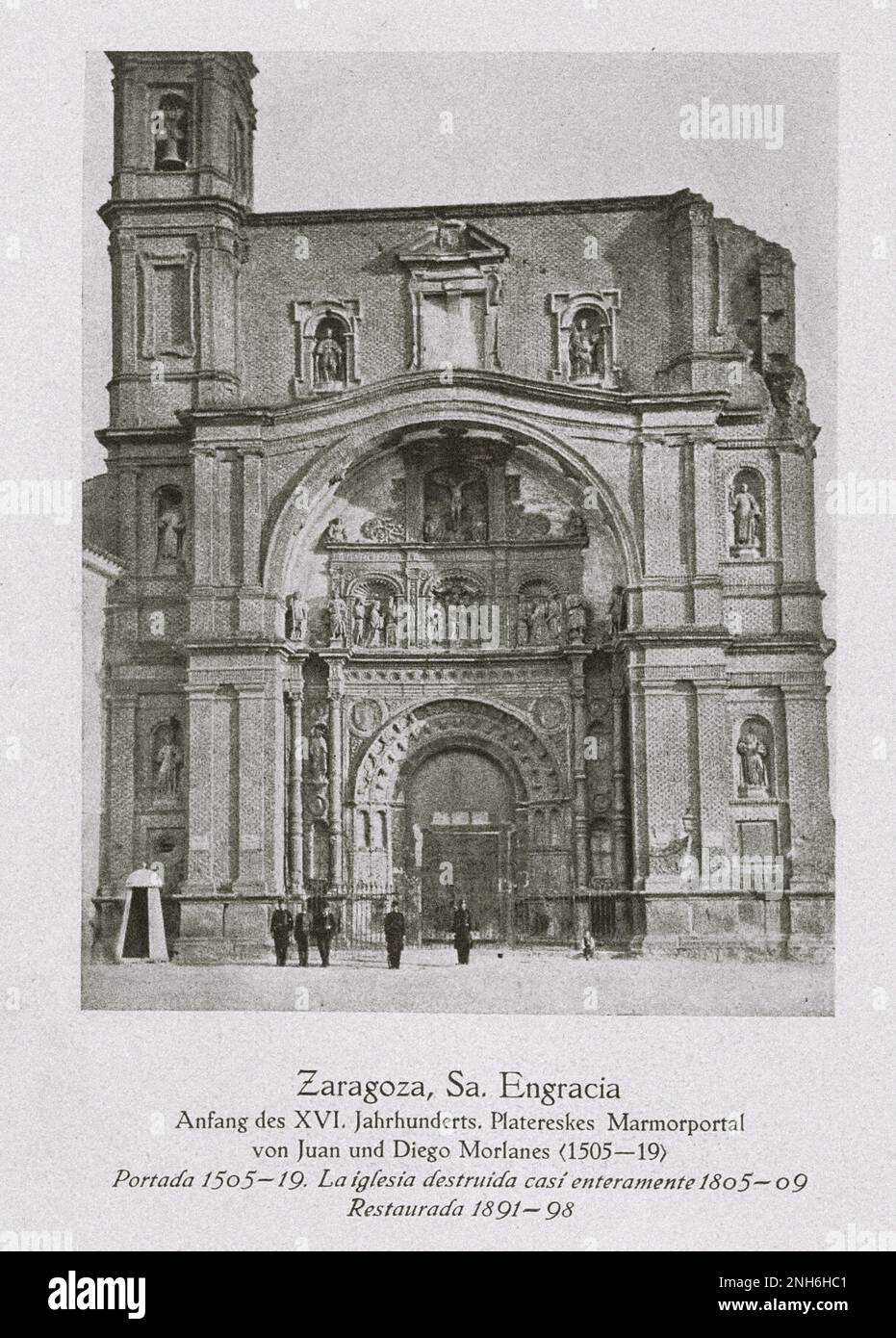 Basilique de santa engracia Banque de photographies et d’images à haute ...
